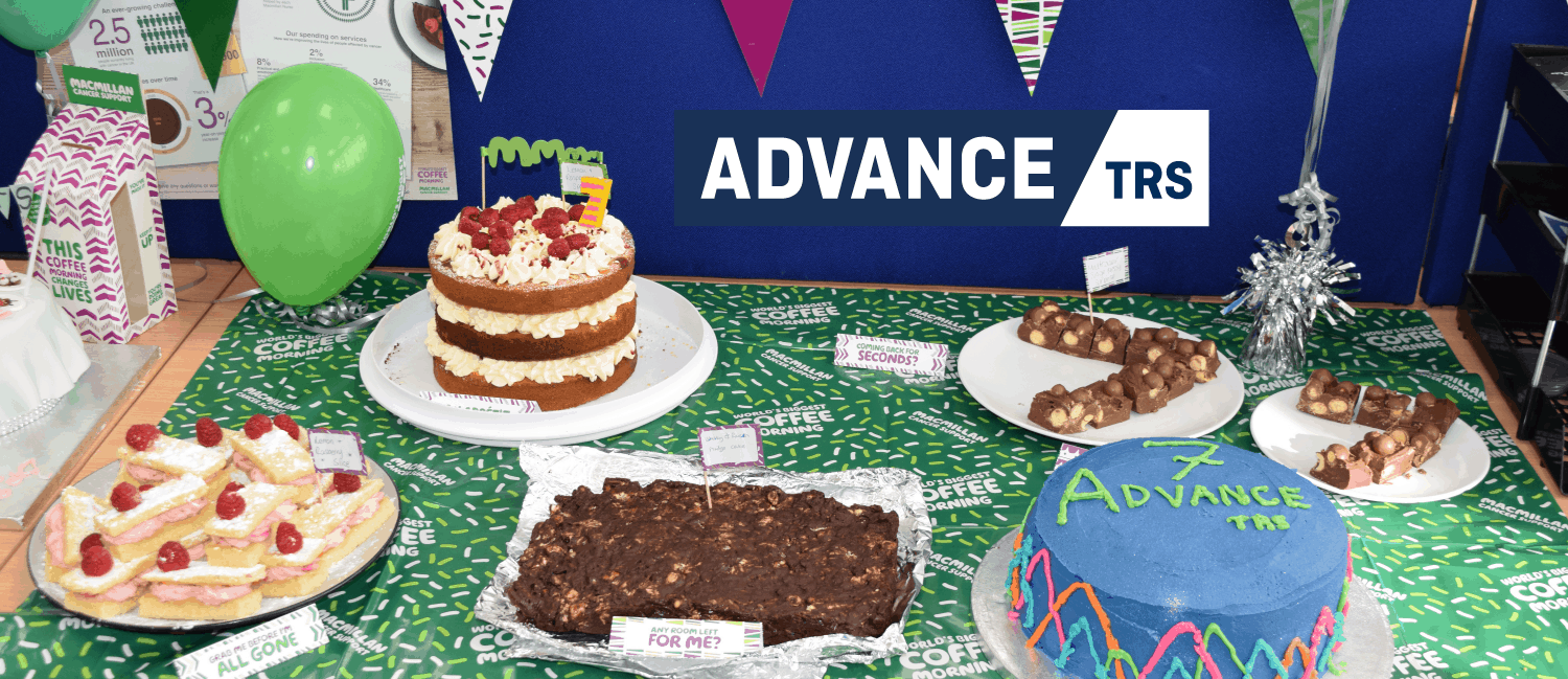 Advance TRS baking for Macmillian Cancer Support - Advance TRS