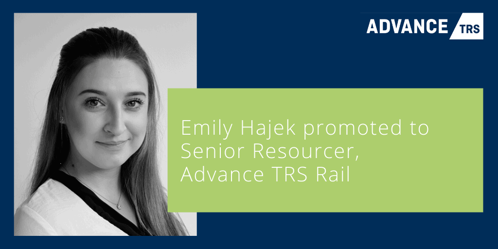 Emily Hajek promoted to Senior Resourcer - Advance TRS
